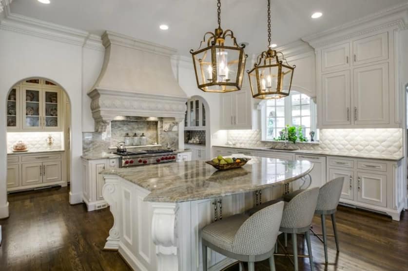 $8.6 Million Newly Built Stone Mansion In Dallas, TX - Homes of the Rich