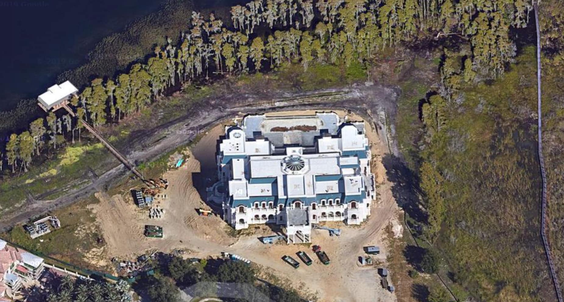 Floor Plans To David & Jackie Siegel's 90,000 Square Foot "Versailles ...