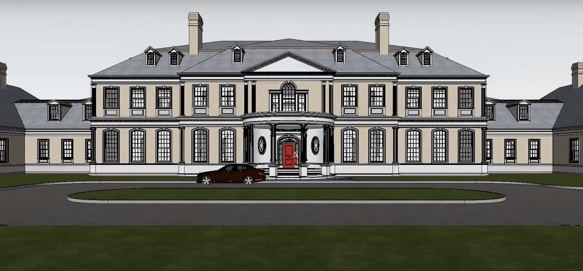 100,000 Square Foot Proposed Mega Mansion (VIDEO)