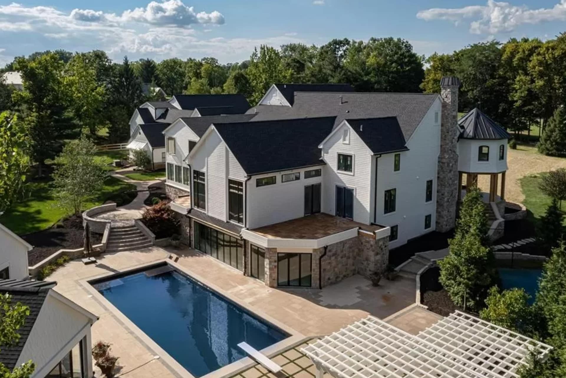 18,000 Square Foot Indiana Home With Massive Garage (PHOTOS)