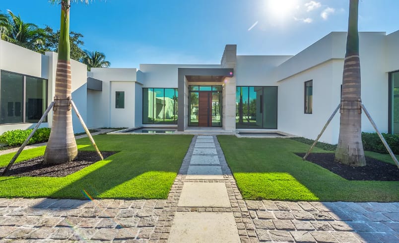 $20 Million Modern Waterfront New Build In Boca Raton, Florida - Homes ...