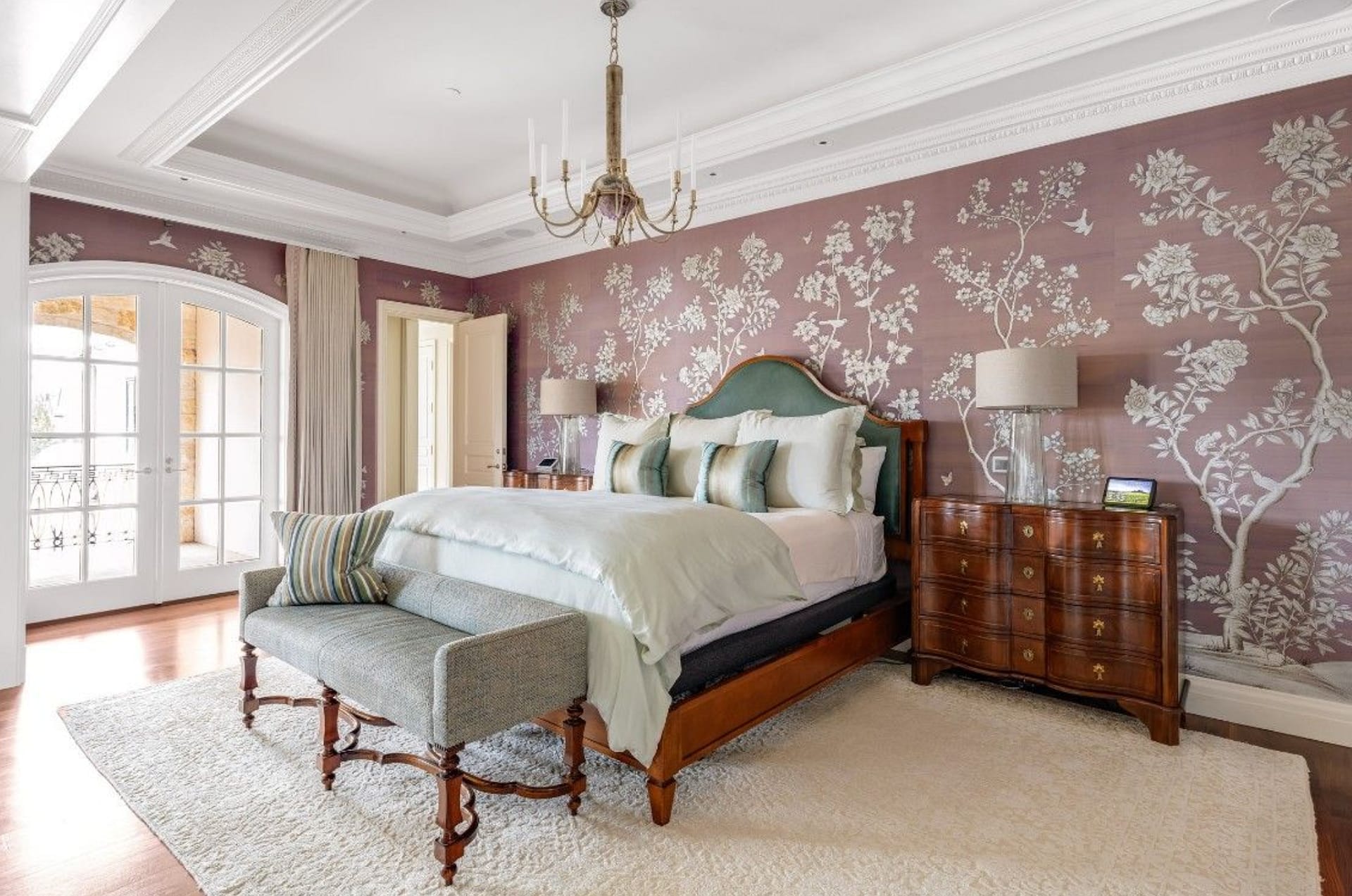 Stunning French-Style Stone Home Lists In Highland Park, Texas