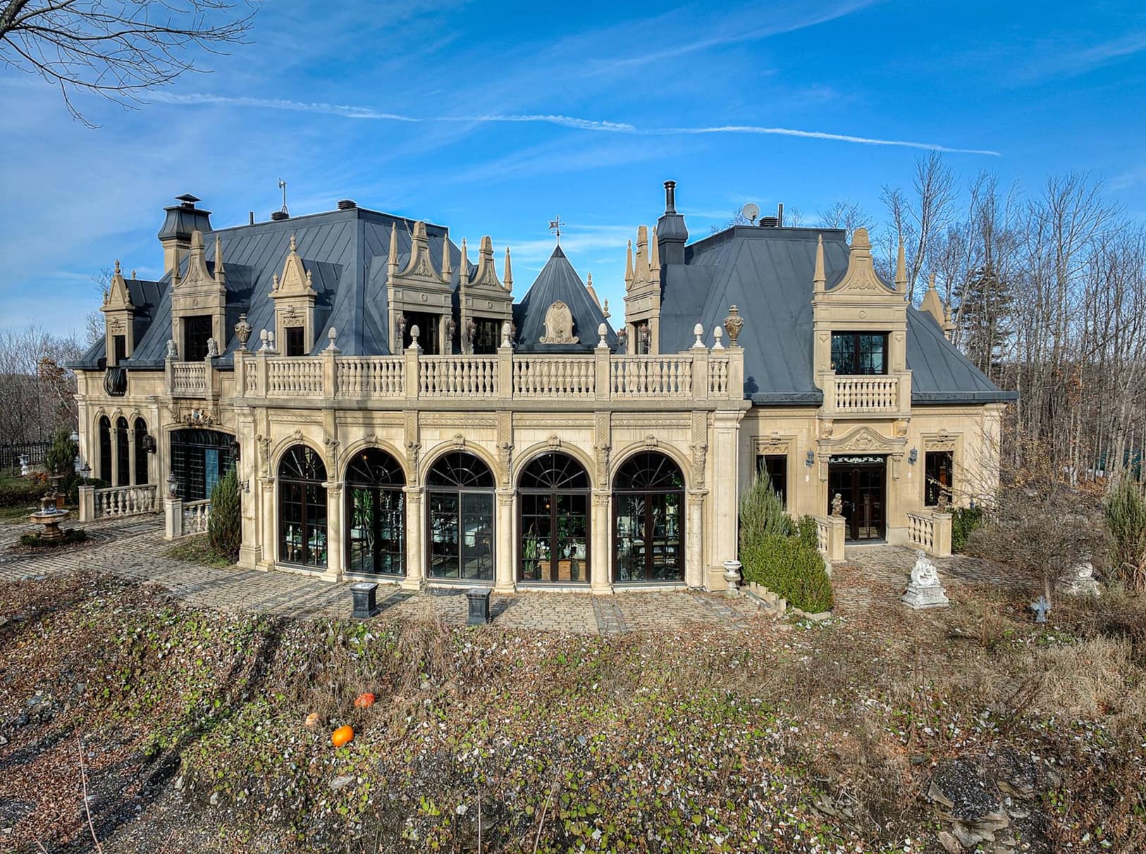 French Style Home On 23 Acres In Quebec, Canada (PHOTOS)