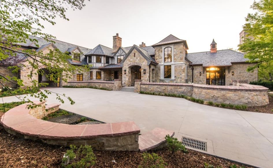 $18 Million Colorado New Build With Indoor Pool And Basketball Court ...