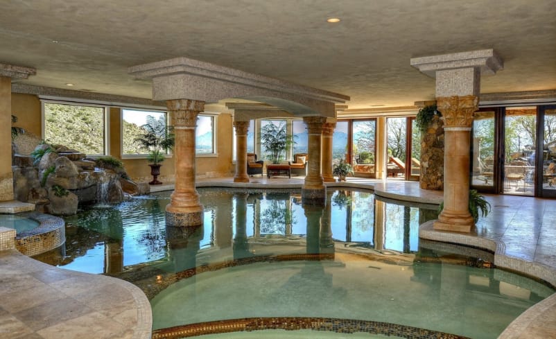 15,000 Square Foot Home In Paradise Valley, Arizona With Indoor Pool ...