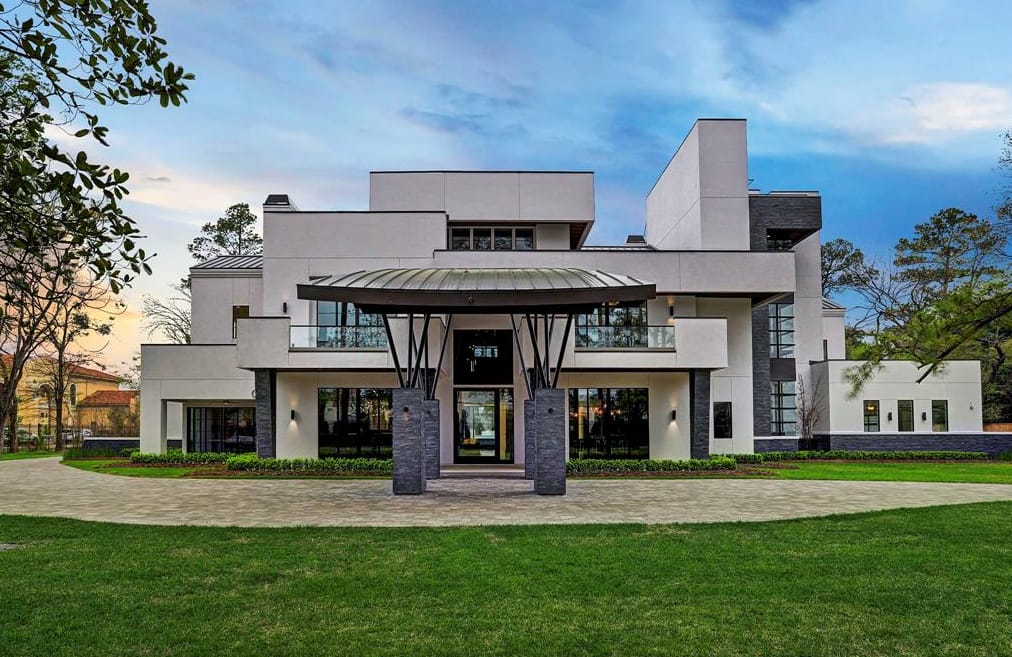 Newly Built Contemporary Style Mansion In Houston, Texas - Homes of the ...