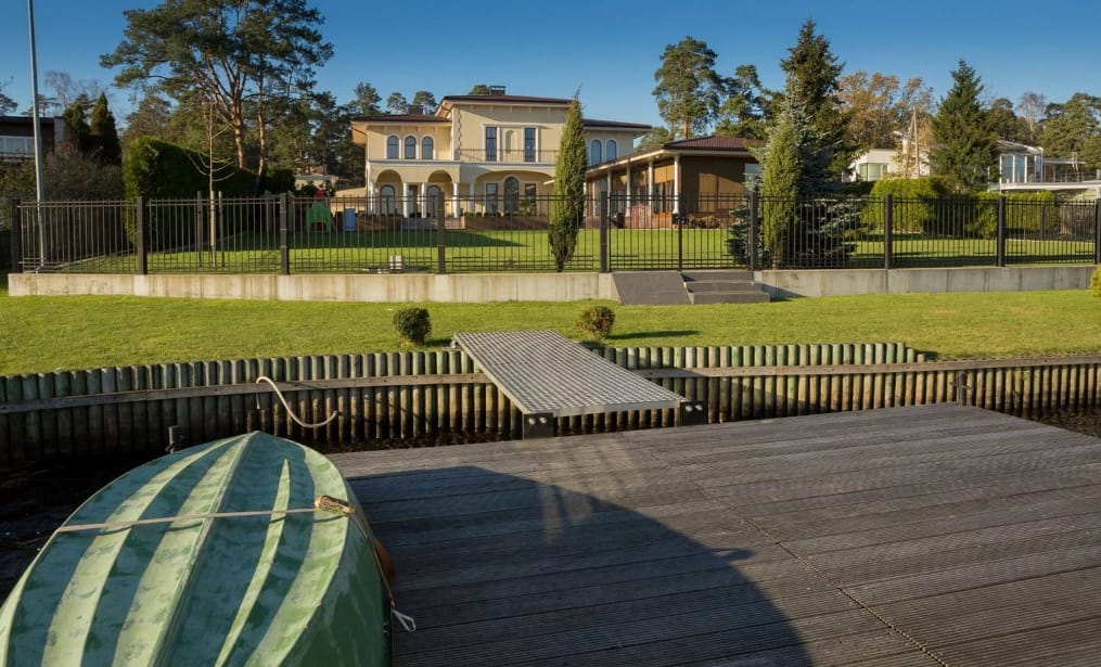 Riverfront Villa In Latvia With Indoor Pool - Homes of the Rich