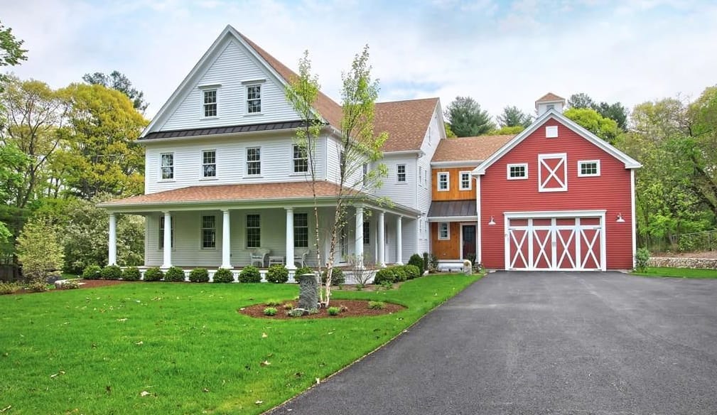Modern Farmhouse Style New Build In Lexington, Massachusetts - Homes of ...