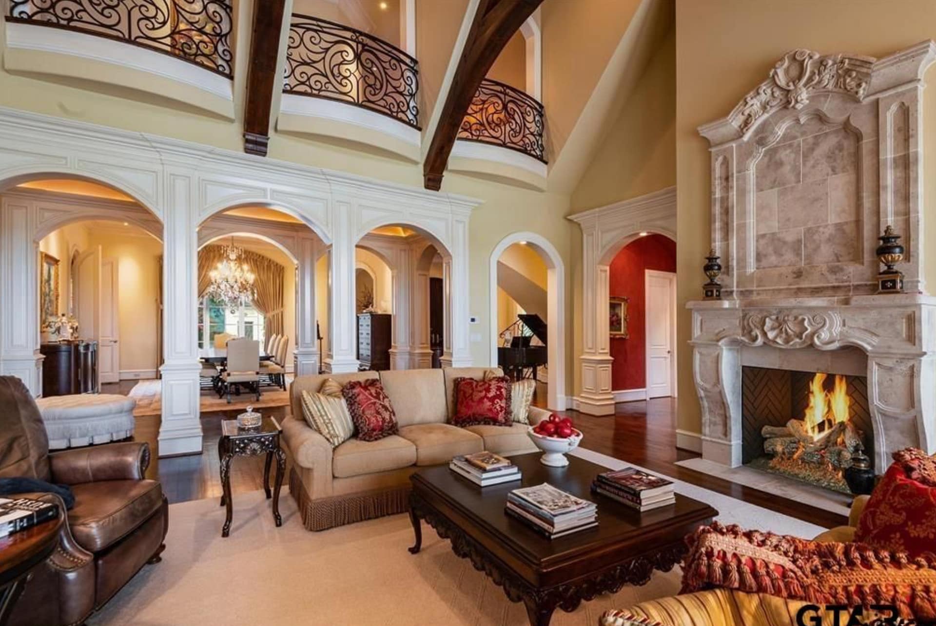 $4 Million Brick & Stone Home In Tyler, Texas (PHOTOS)
