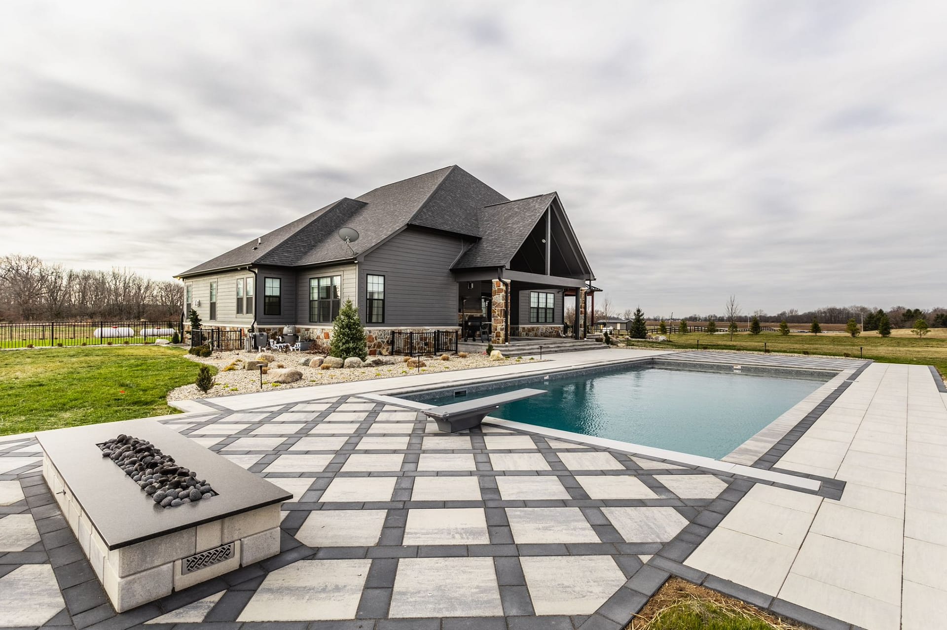 Indiana Home On 16 Acres (PHOTOS + FLOOR PLANS)