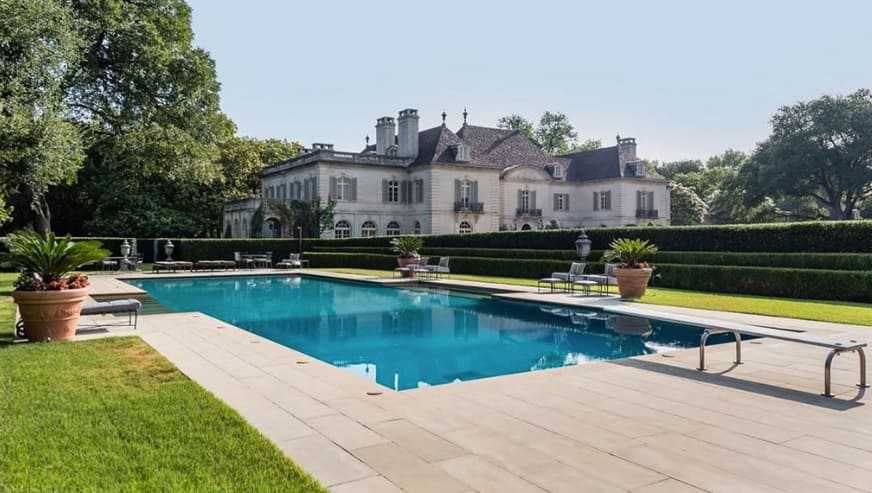Dallas' Crespi Estate Re-Listed For $38.5 Million - Homes of the Rich