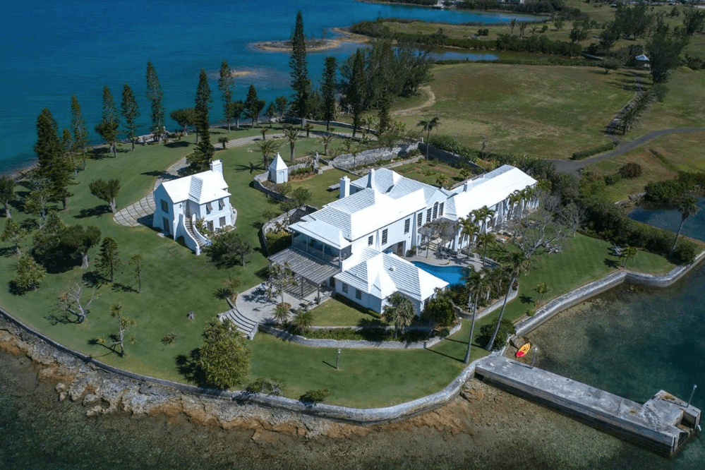 Historic Waterfront Estate On A Private Peninsula In Bermuda - Homes of ...