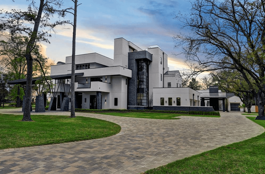 Newly Built Contemporary Style Mansion In Houston, Texas - Homes of the ...