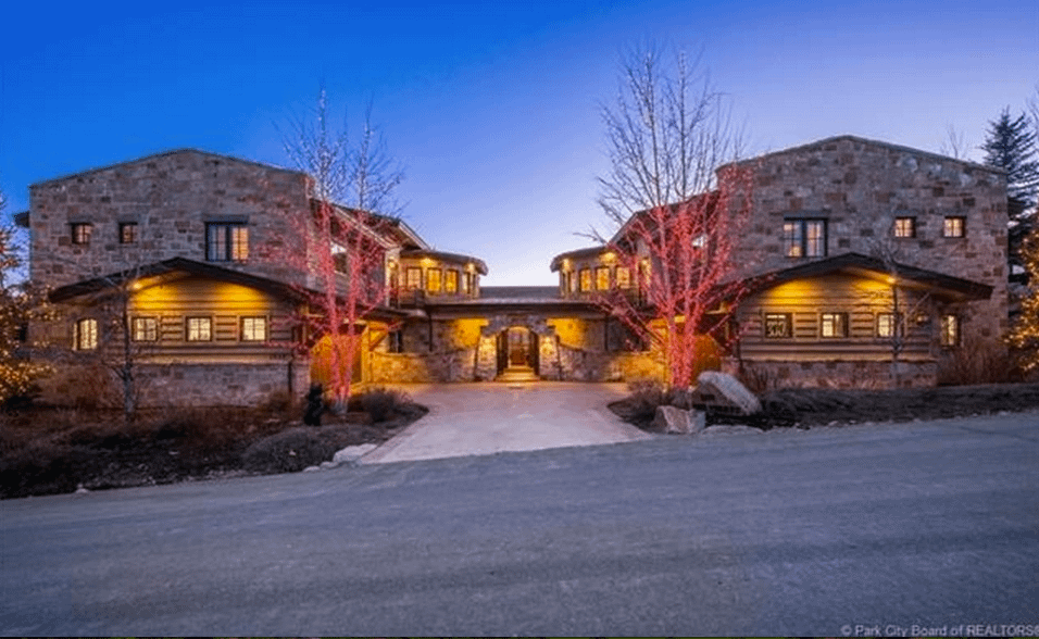 $3.9 Million Wood & Stone Mansion In Park City, UT - Homes of the Rich