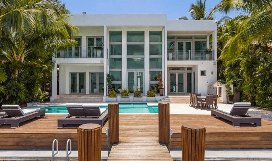 $13.5 Million Modern Waterfront Home In Miami Beach, FL - Homes of the Rich