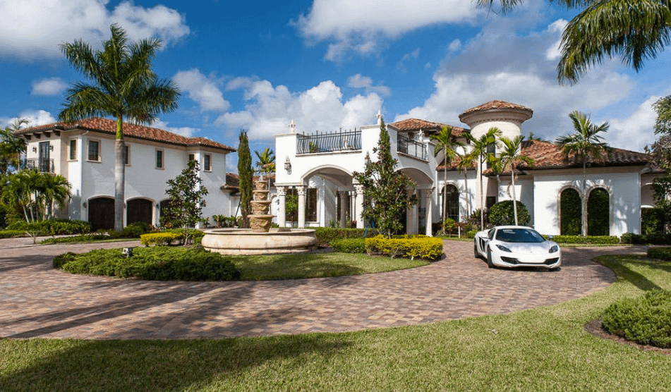 10,000 Square Foot Mediterranean Mansion In Delray Beach, FL - Homes of ...