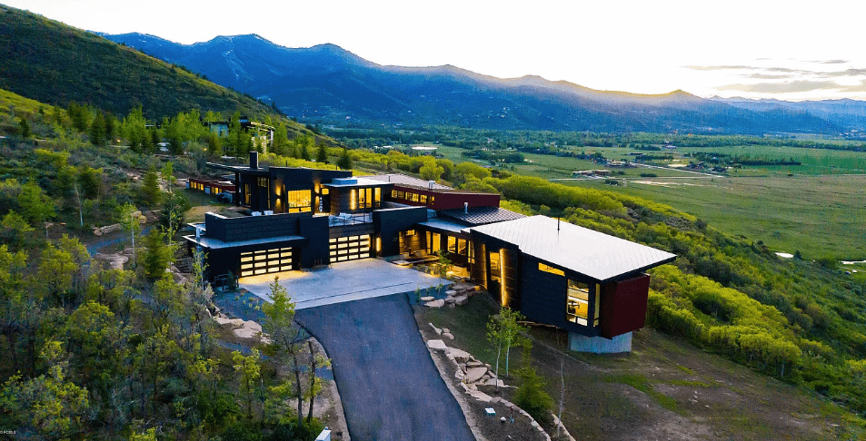 $11.5 Million Contemporary Mountaintop Home In Park City, Utah - Homes ...