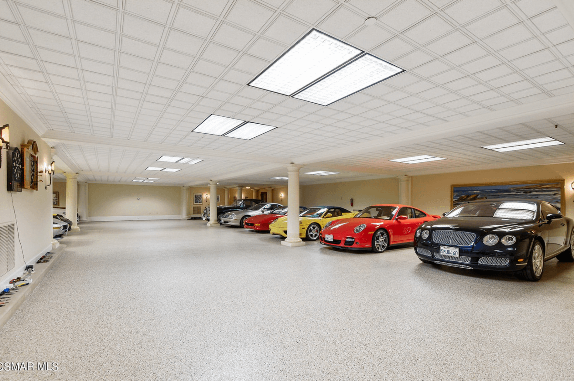 California Home Features A 25-Car Subterranean Garage