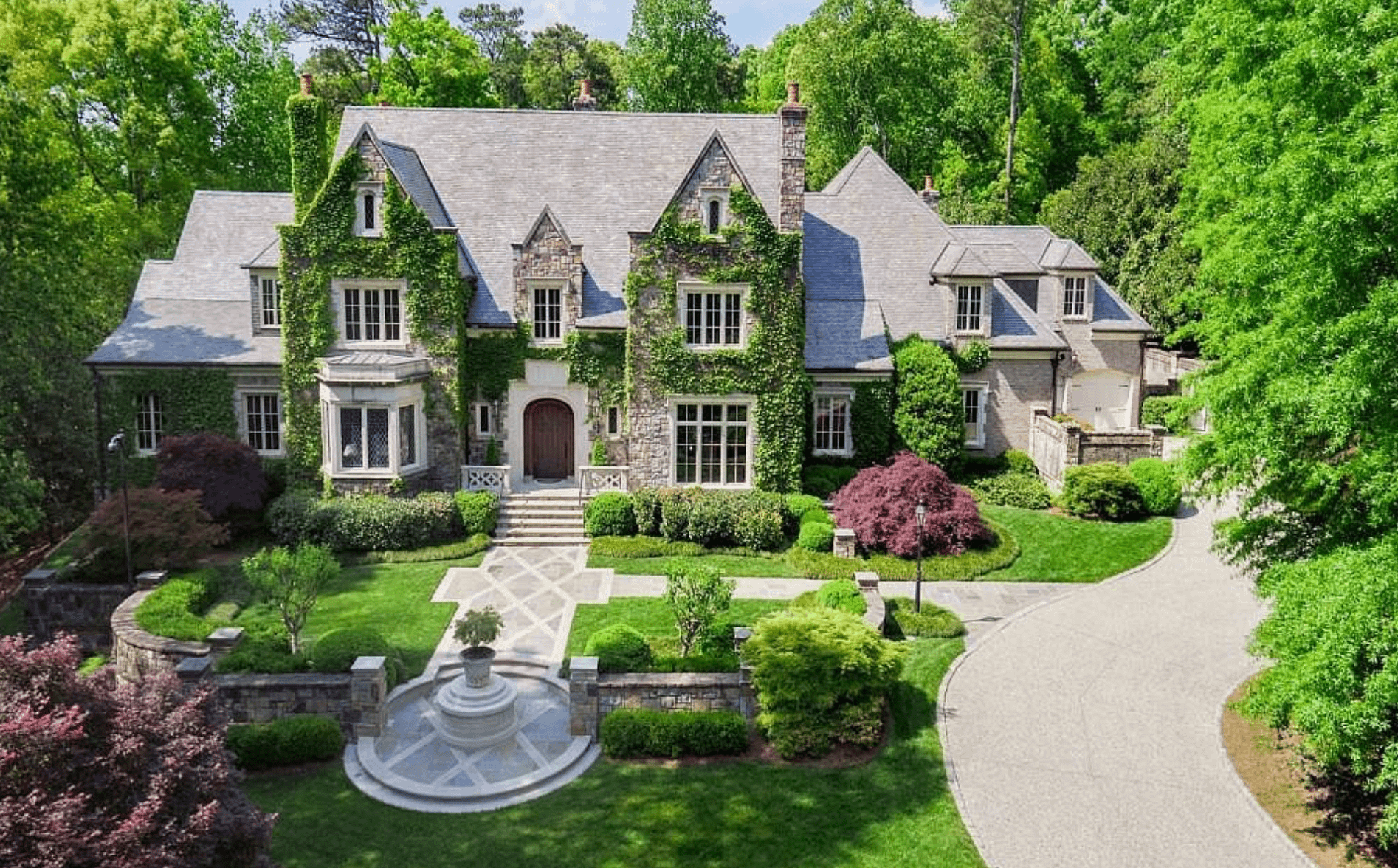 11,000 Square Foot English Manor Style Home In Atlanta, Georgia - Homes ...