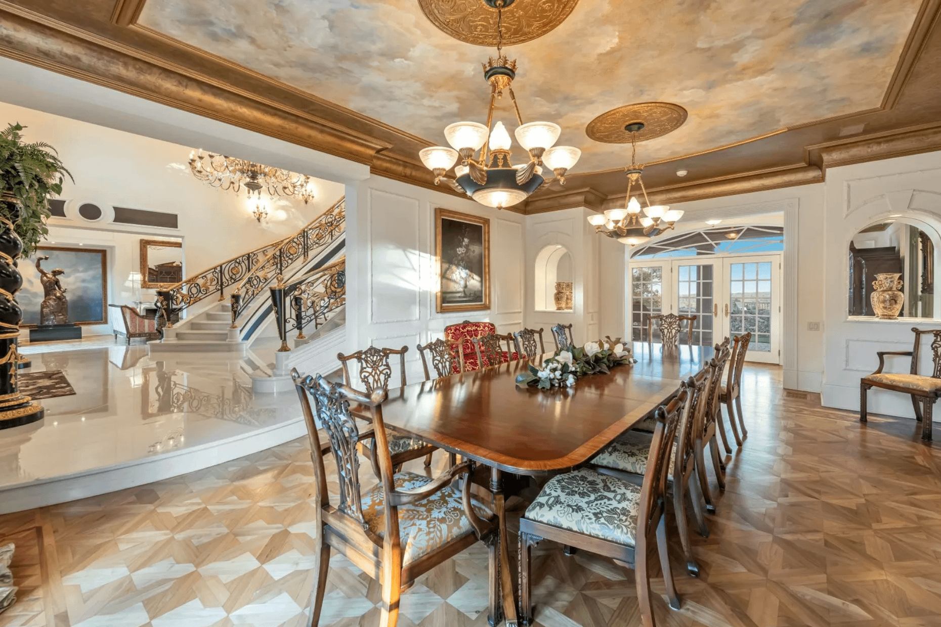 Grand Limestone Home In New Jersey (PHOTOS)