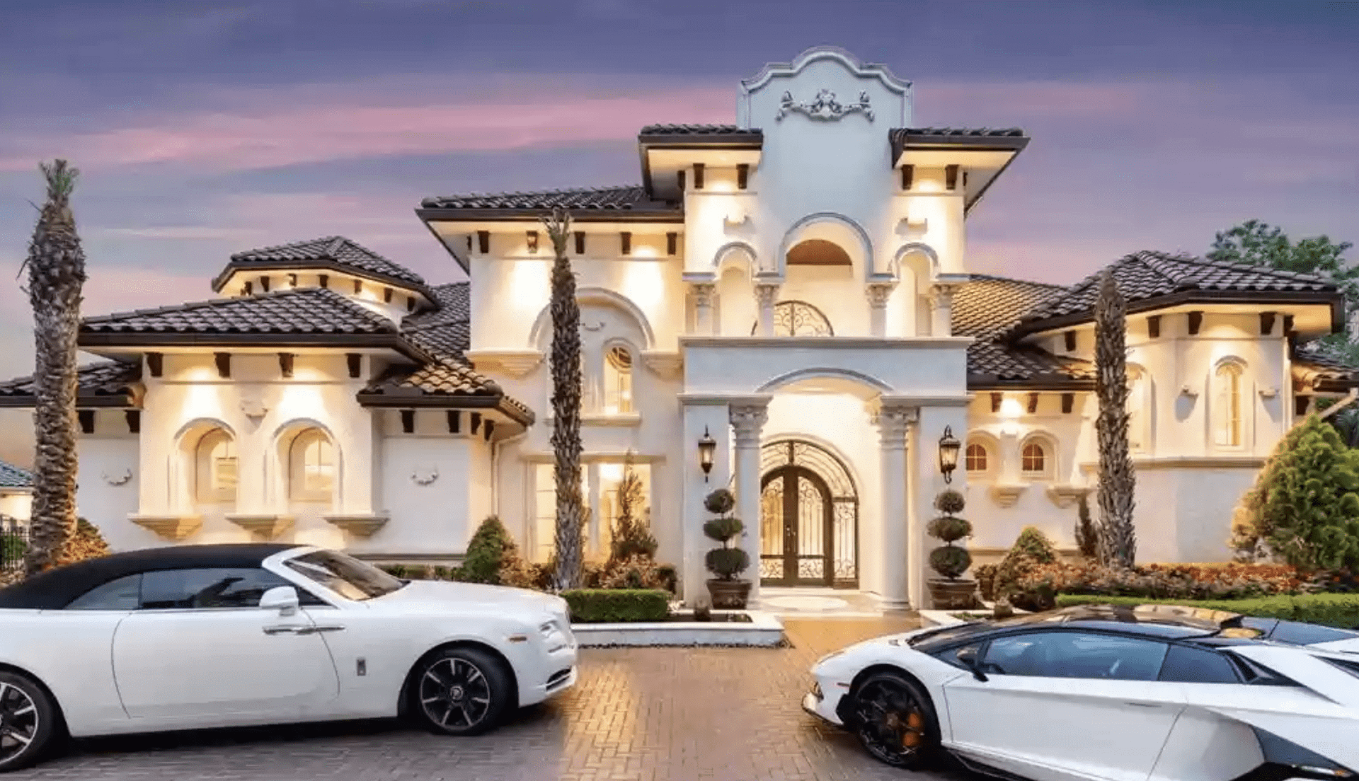 Gated Mediterranean Style Waterfront Home In Texas (PHOTOS)