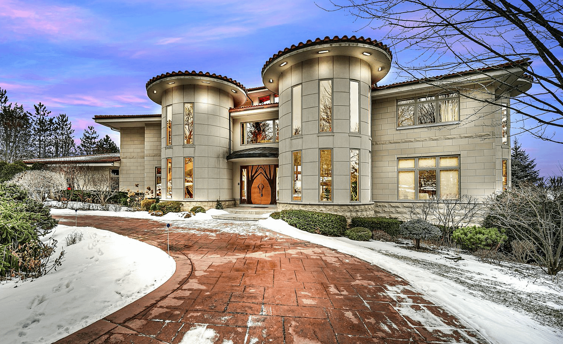 12,000 Square Foot Lakefront Illinois Home (PHOTOS + FLOOR PLANS ...