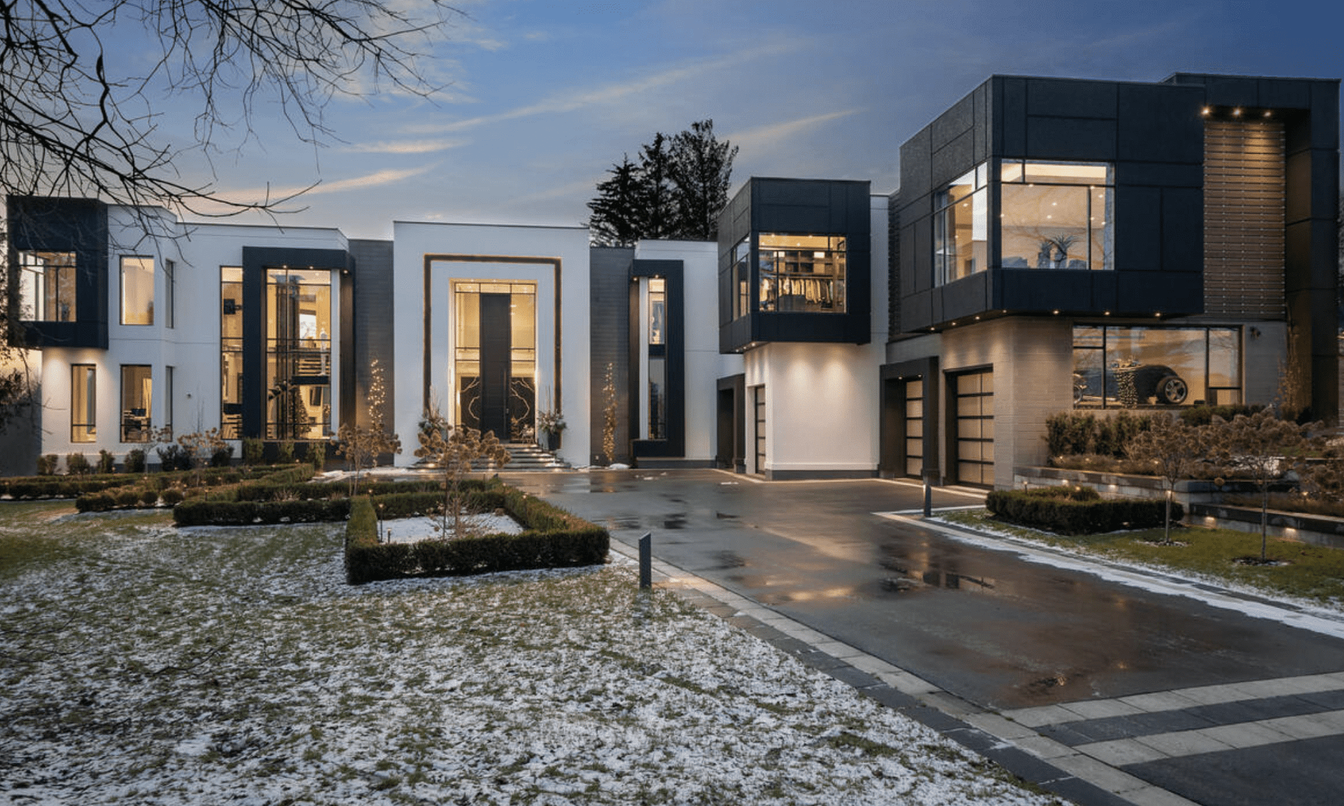 $9 Million Contemporary Style Home In Ontario, Canada (PHOTOS + FLOOR ...