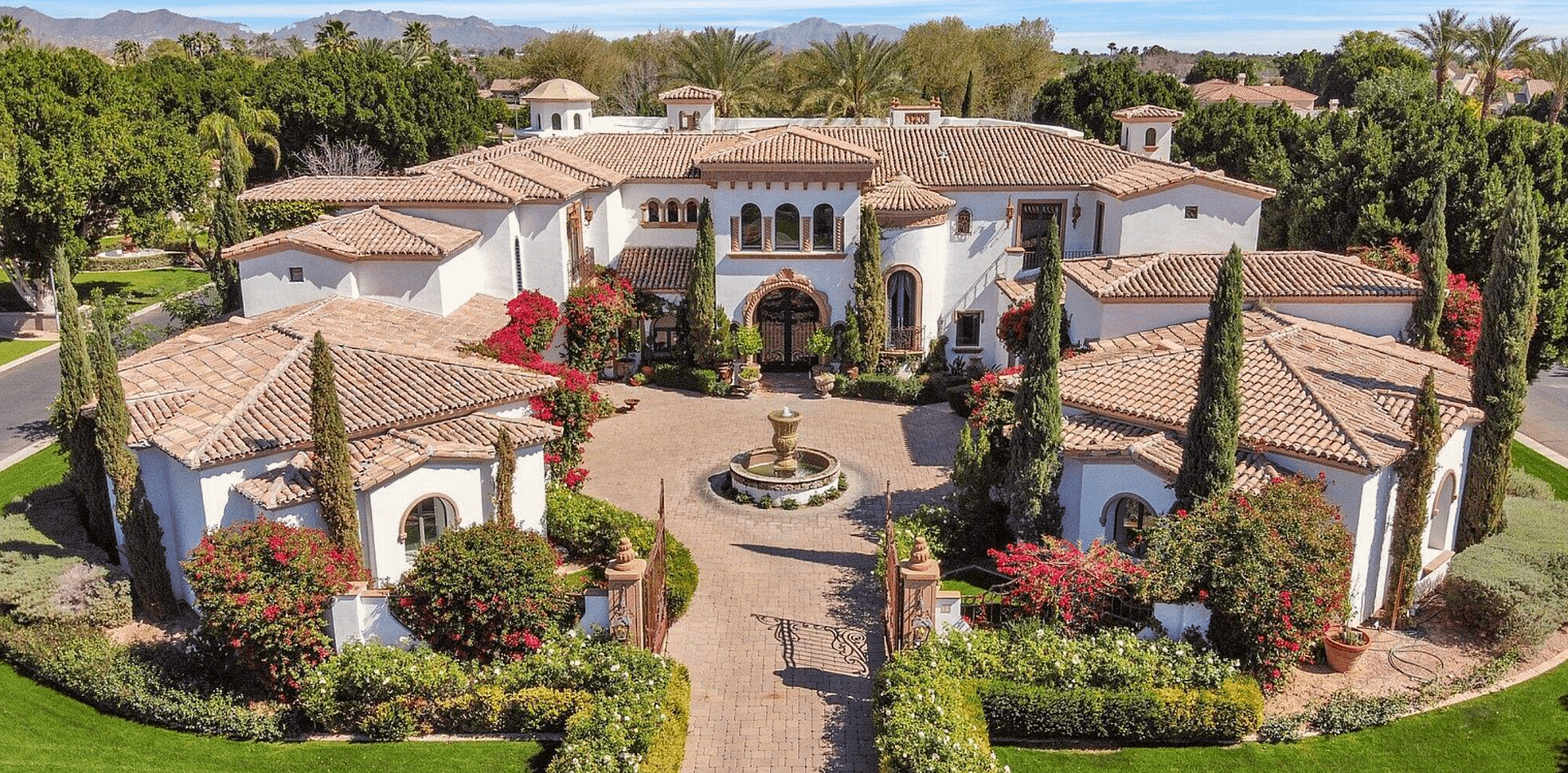 14,000 Square Foot Mediterranean Home In Mesa, Arizona