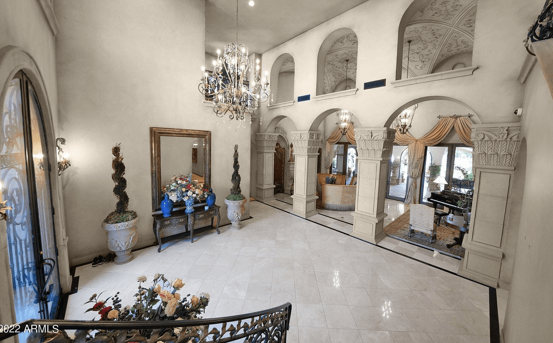 14,000 Square Foot Mediterranean Home In Mesa, Arizona