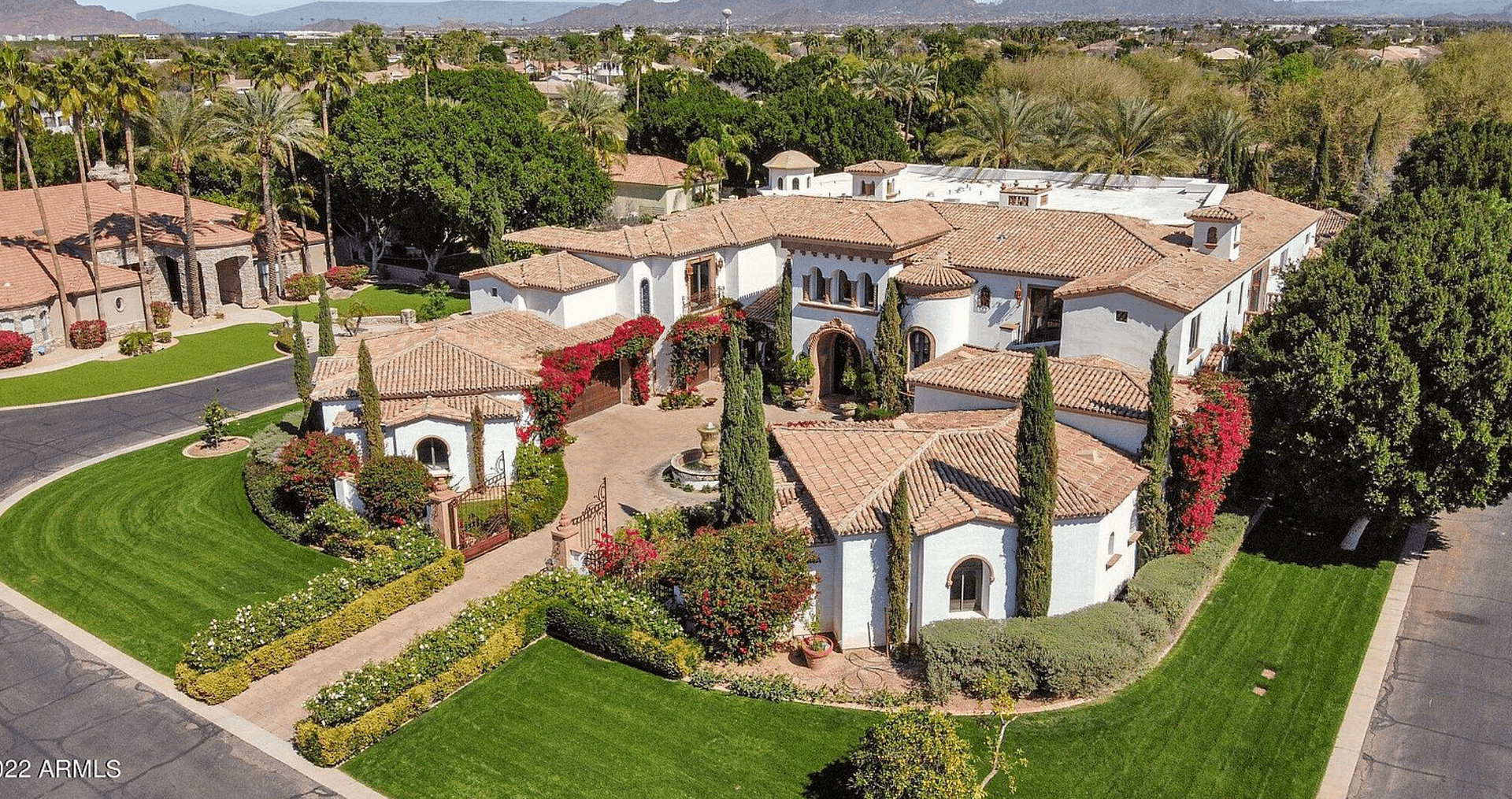 14,000 Square Foot Mediterranean Home In Mesa, Arizona
