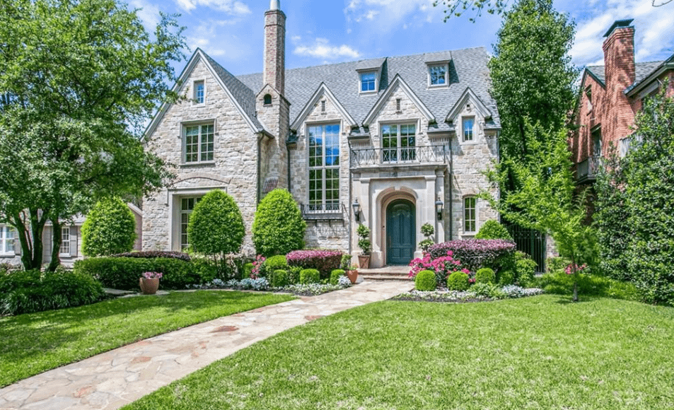 $2.595 Million Stone & Brick Home In Dallas, Texas - Homes of the Rich