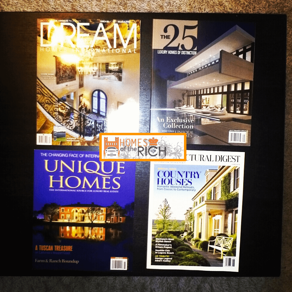 HOTR GIVEAWAY - 4 LUXURY HOME MAGAZINES - Homes of the Rich