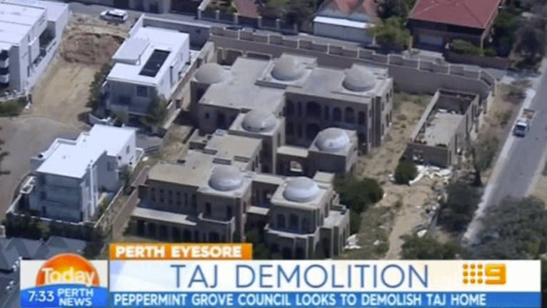 $70 Million Unfinished Mega Mansion In Perth, Australia Demolished ...