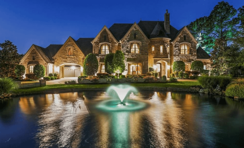 Gated Stone & Brick Home In Colleyville, Texas (PHOTOS) - Homes of the Rich