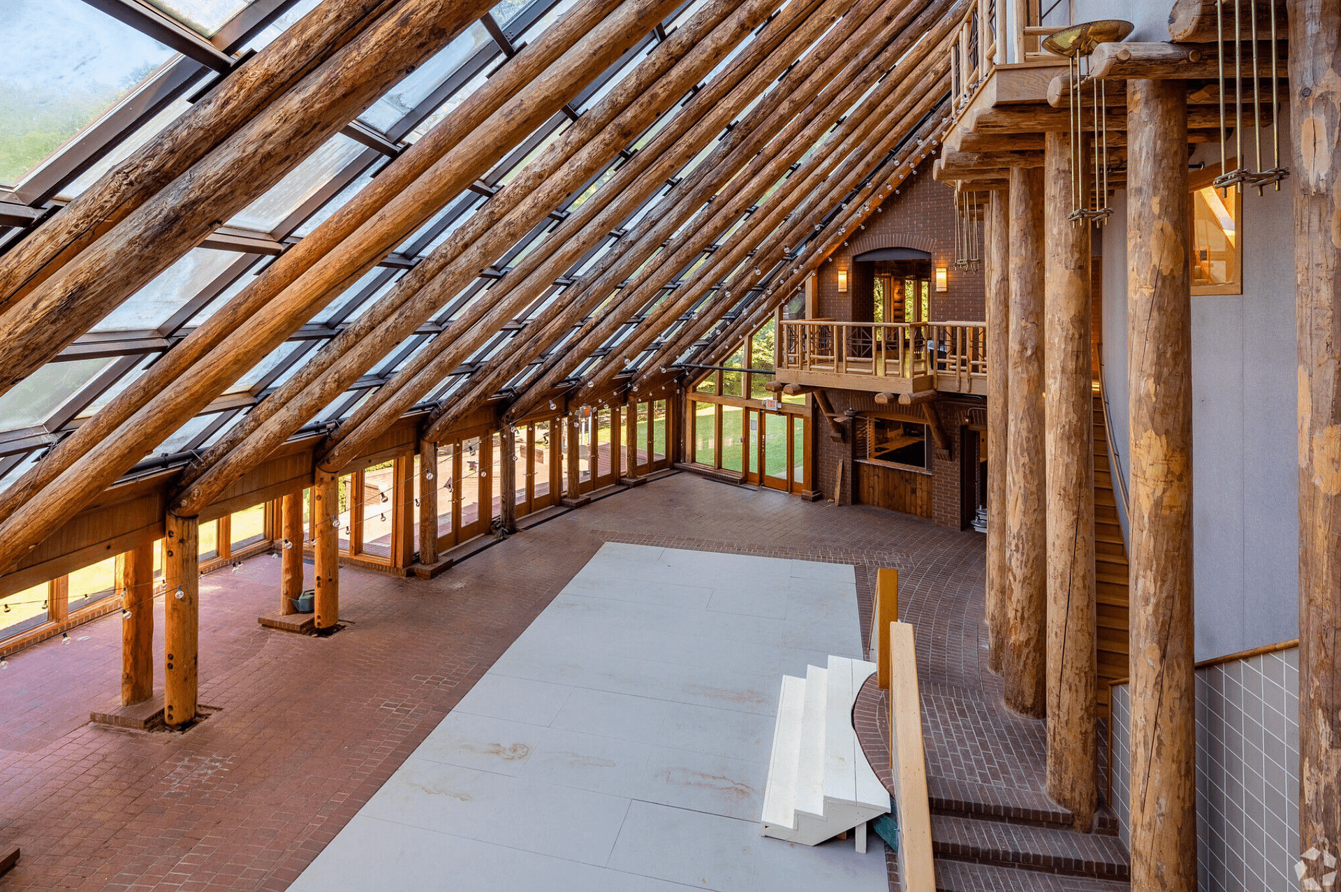 30,000 Square Foot Log Home Headed To Auction (PHOTOS)