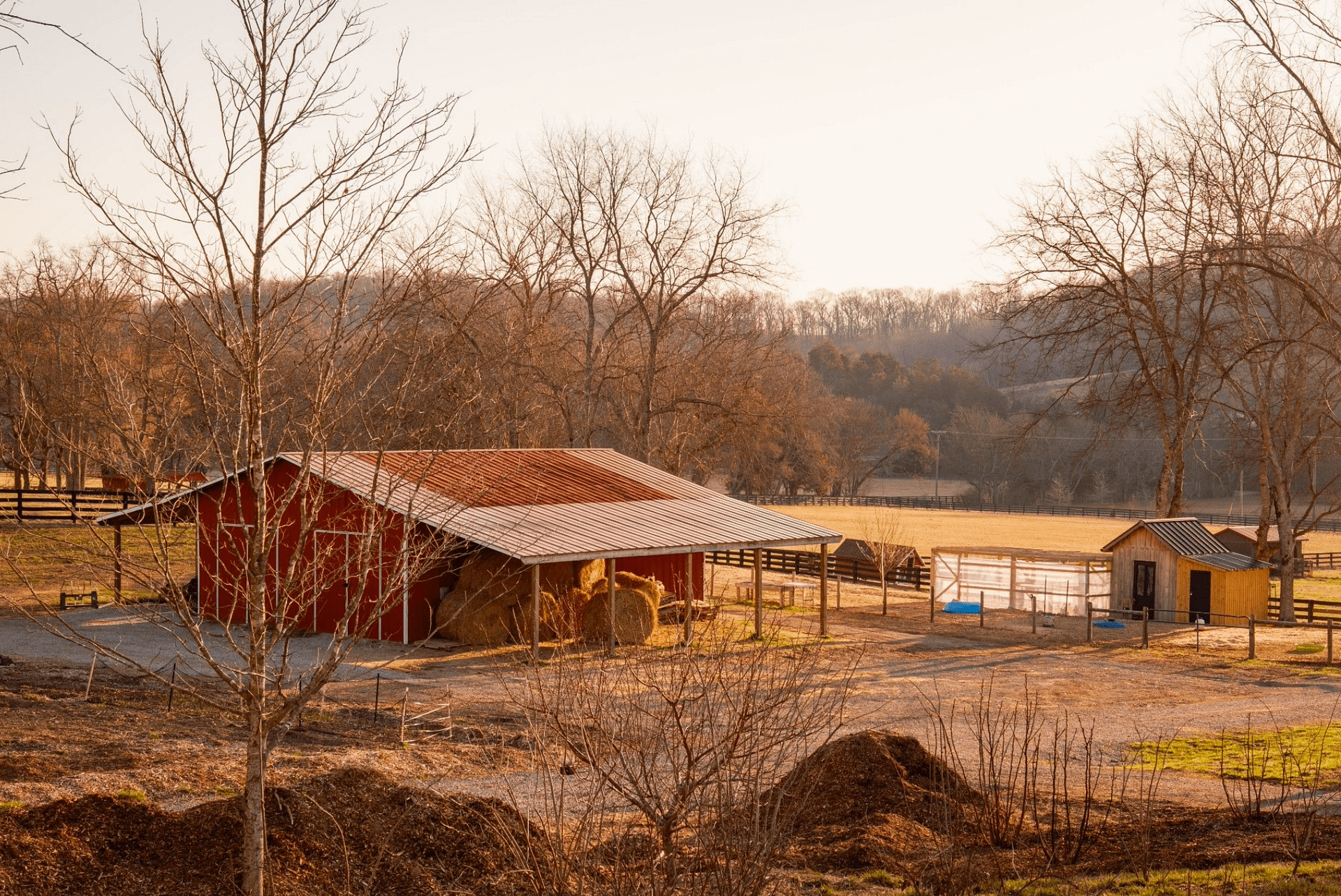 25 Acre Tennessee Farm With Amazing Car Barn (PHOTOS)