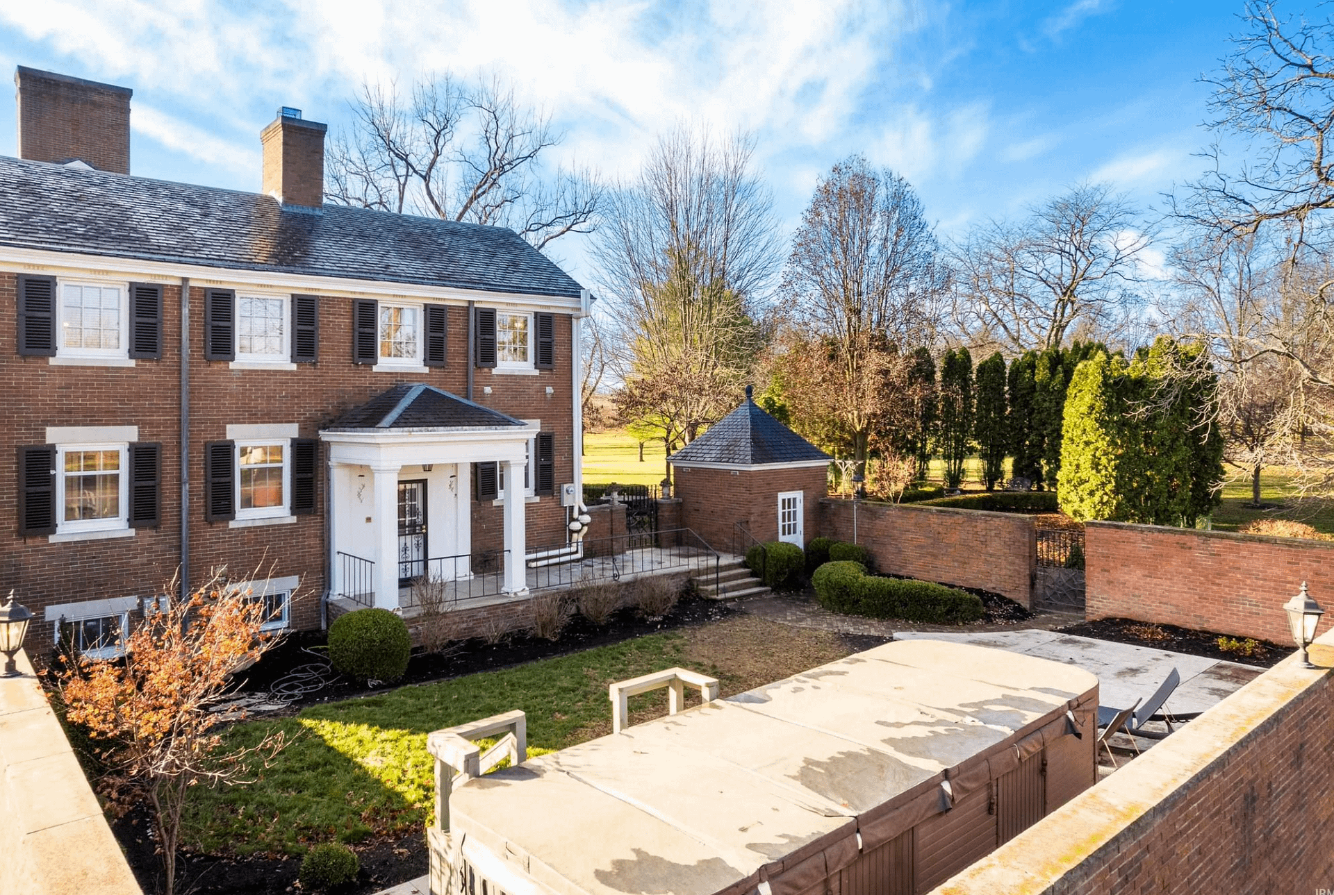 Historic Brick Home On 3 Acres In Indiana (PHOTOS)