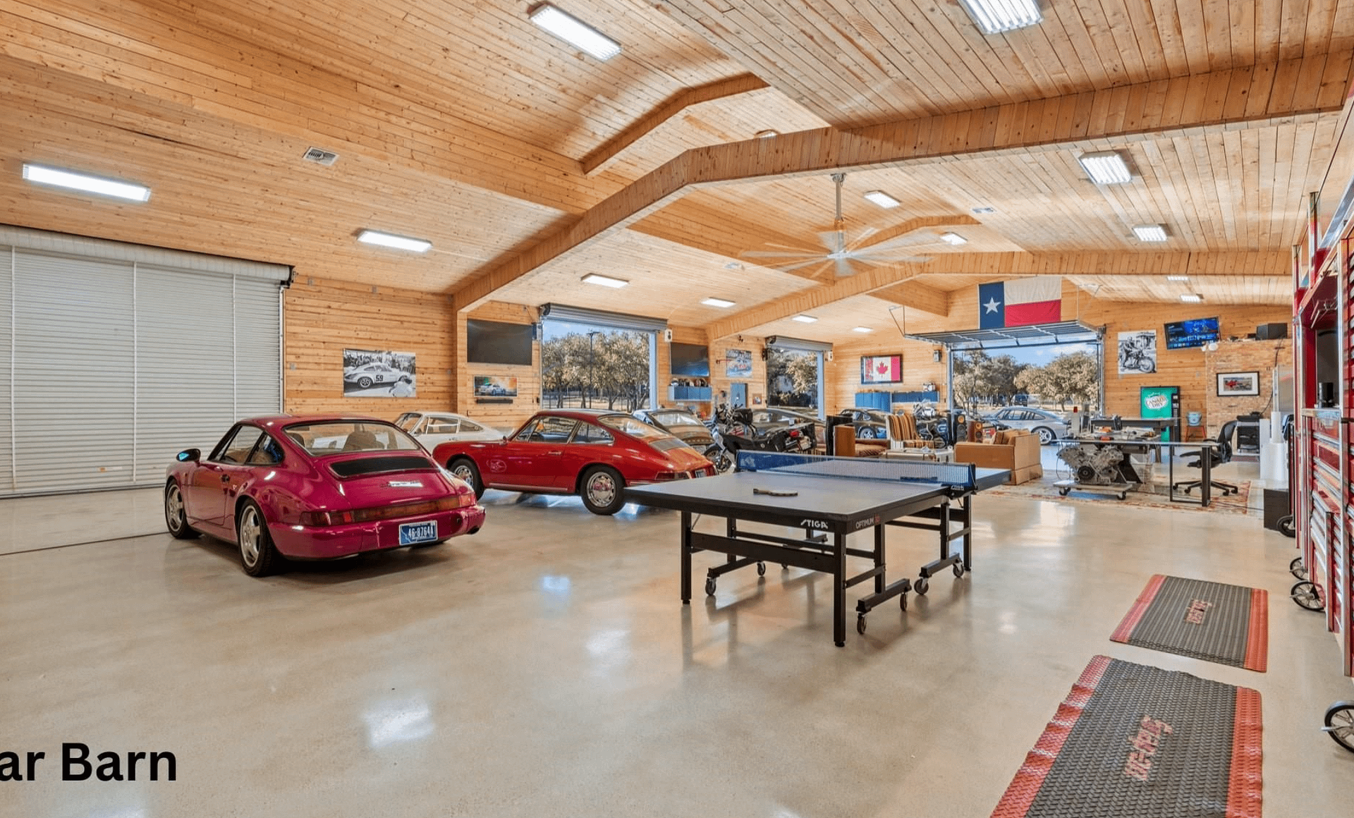 25 Acre Estate With Car Barn And Party Barn Lists In Texas