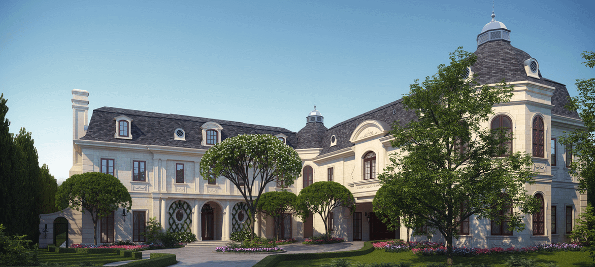 Mansion Renderings From CG Rendering - Homes of the Rich