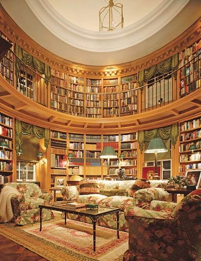 A Look At Some 2-Story Home Libraries - Homes of the Rich