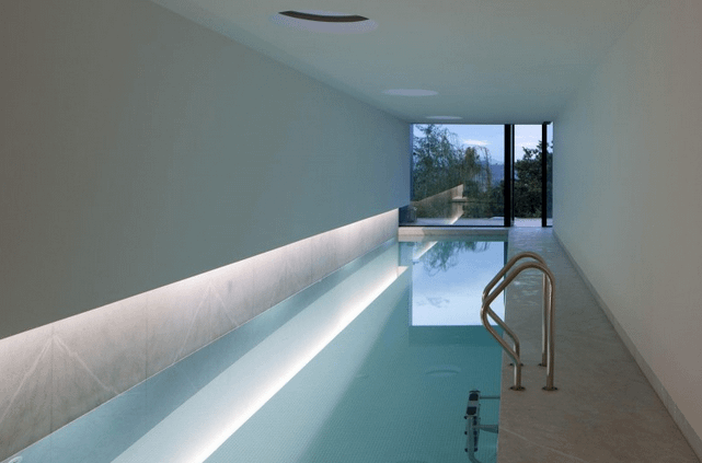 A Look At Some Modern & Contemporary Indoor Pools - Homes of the Rich