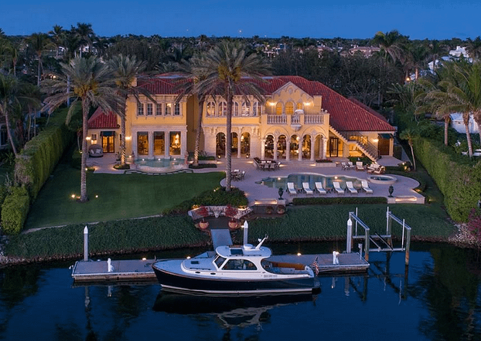 Mediterranean Style Waterfront Mansion Naples, Florida - Homes of the Rich