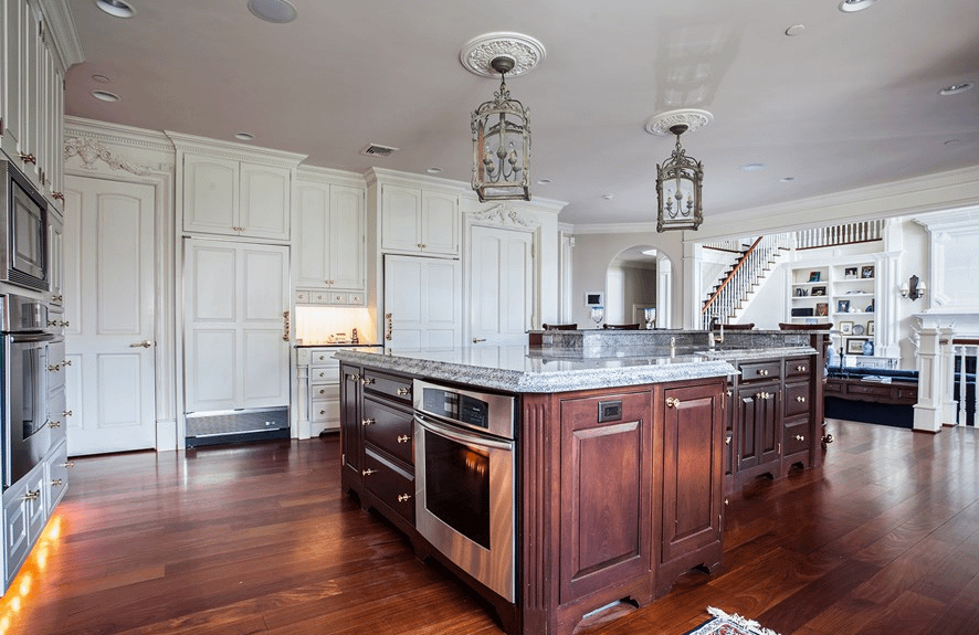 17,000 Square Foot Stone & Stucco Colonial Mansion In Villanova, PA ...