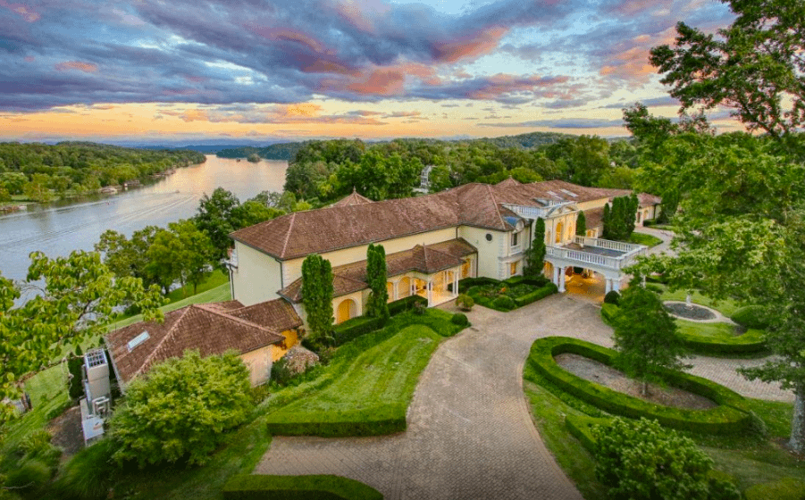 Tennessee Waterfront Mega Mansion Re-Listed - Homes of the Rich