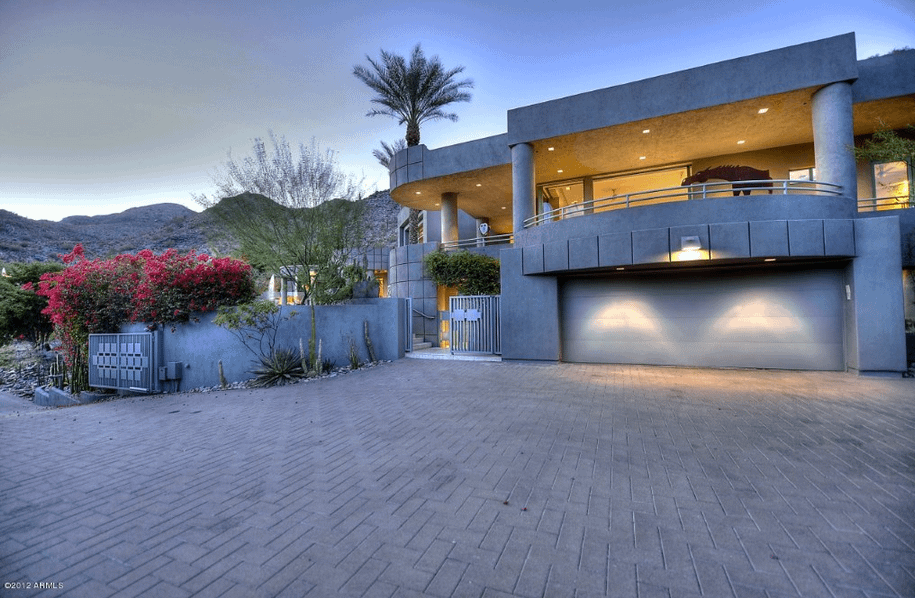 $4.2 Million Hilltop Contemporary Mansion In Paradise Valley, AZ ...