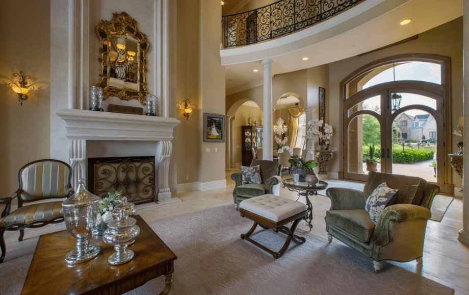 10,000 Square Foot Mediterranean Golf Course Mansion In Ringgold, GA ...