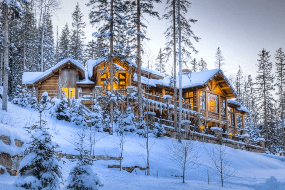 Autumn Ridge - A Spectacular Mountain Estate - Homes of the Rich