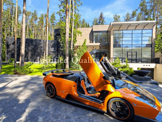 Russian Smart Home Comes With Lamborghini - Homes of the Rich