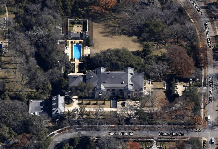 Updated Google Maps Aerial Pics Of Dallas Mega Mansions - Homes of the Rich