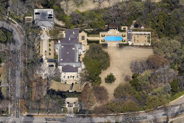 Updated Google Maps Aerial Pics Of Dallas Mega Mansions - Homes of the Rich